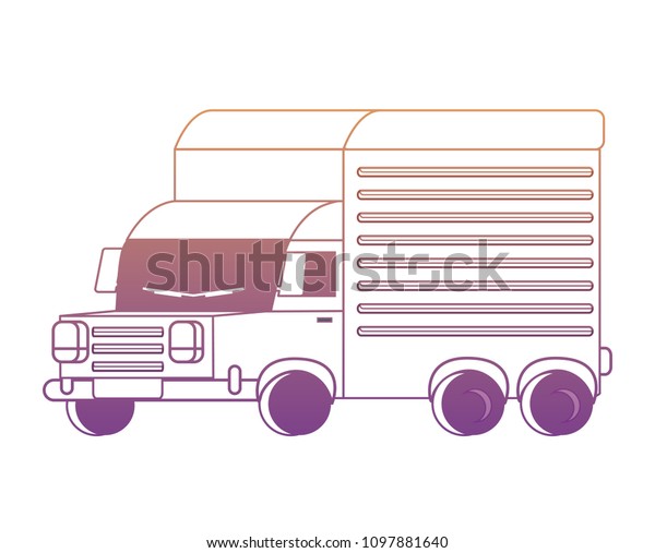 Cargo Truck Design Stock Vector (Royalty Free) 1097881640 | Shutterstock