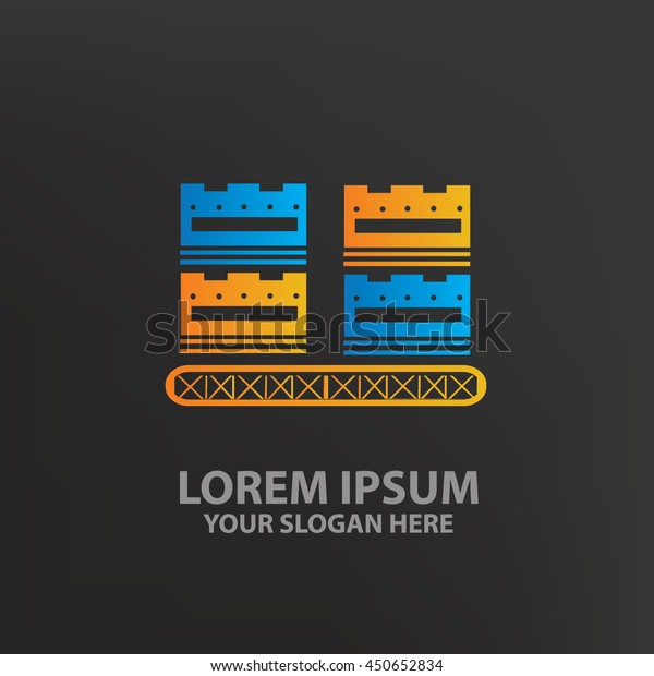 Cargobox Designlogo Templateclean Vector Stock Vector (Royalty Free ...