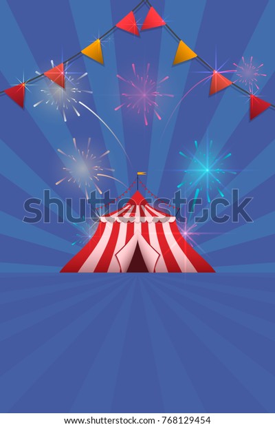 Carnival Fun Fair Flyer Template Vector 库存矢量图（免版税）768129454 | Shutterstock