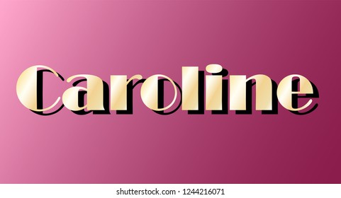 9 imágenes de Name graphics caroline - Imágenes, fotos y vectores de ...