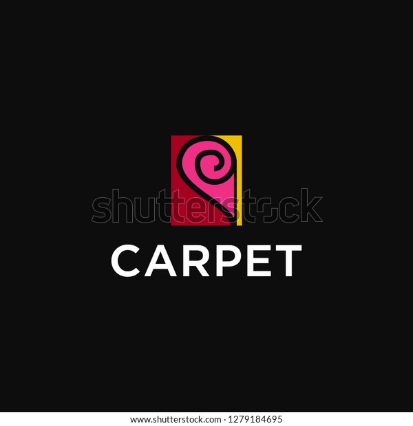 Carpet Logo Concept Stock Vector (Royalty Free) 1279184695 | Shutterstock