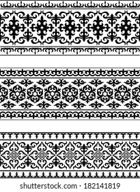 Traditional Turkish Border Stock Vector (Royalty Free) 10709818