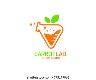 Carrot Lab Logo Stock Vector (Royalty Free) 795179968 | Shutterstock