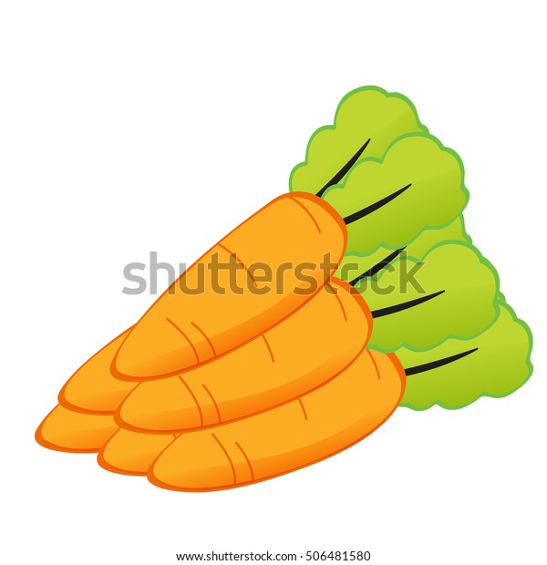Carrots Cartoon Stock Vector (Royalty Free) 506481580