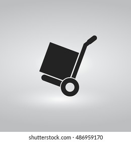 Carry Goods Icon Vector Illustration Stock Vector (Royalty Free ...