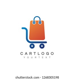 Cart Logo Design Stock Vector (Royalty Free) 1268305198 | Shutterstock