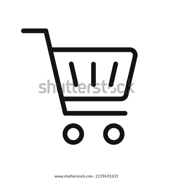 Cart Shopping Cart Shopping Store Vector Stock Vector (Royalty Free ...