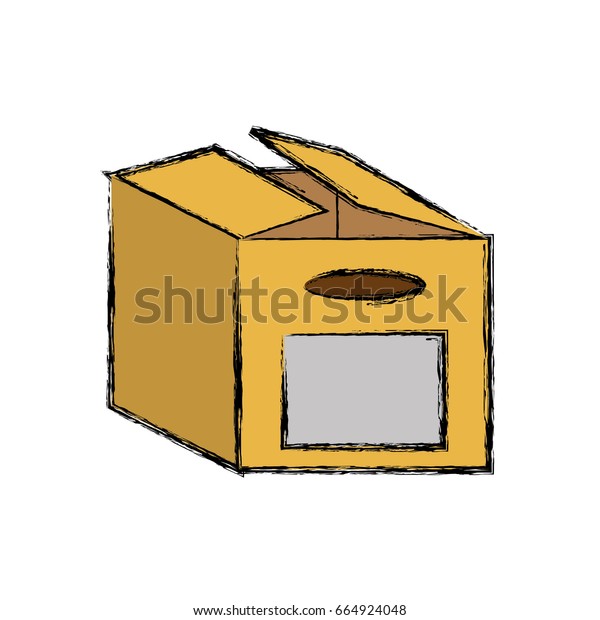 Carton Box Design Stock Vector (Royalty Free) 664924048 | Shutterstock