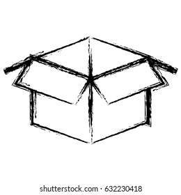 Carton Box Icon Stock Vector (Royalty Free) 632230418 | Shutterstock