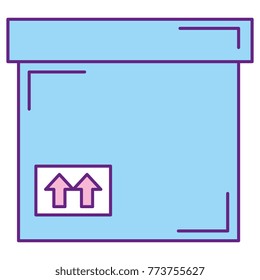 Carton Box Packing Icon Stock Vector (Royalty Free) 773754469 ...