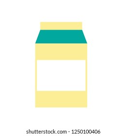 Carton Icon Logo: vector de stock (libre de regalías) 1250100406 ...