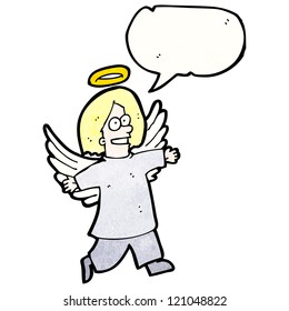 Cartoon Angel Running: เวกเตอร์สต็อก (ปลอดค่าลิขสิทธิ์) 82421782 ...
