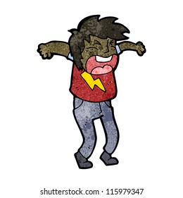 Cartoon Angry Person Stock Vector (Royalty Free) 115979347