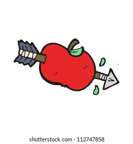 112 Arrow through apple Images, Stock Photos & Vectors | Shutterstock