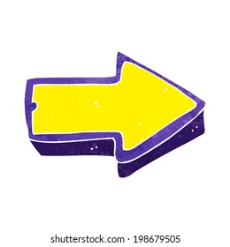 Cartoon Arrow Symbol Stock Vector (Royalty Free) 198679505 | Shutterstock