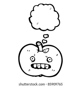 Cartoon Bad Apple Stock Vector (Royalty Free) 85909765 | Shutterstock
