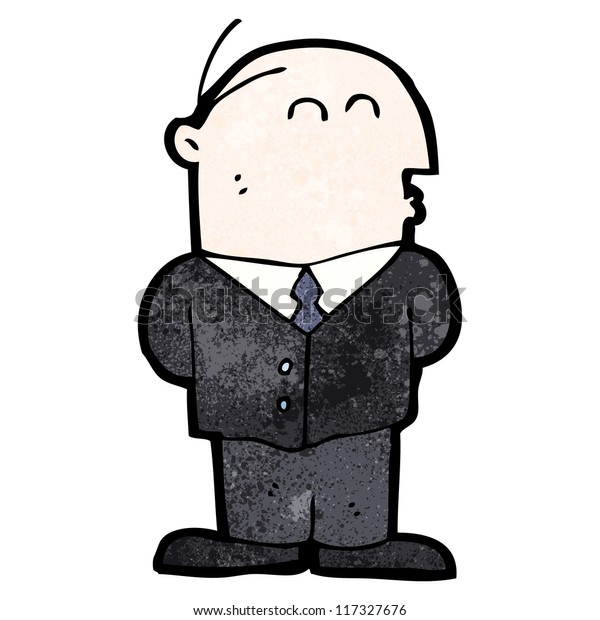 Cartoon Bald Man Stock Vector (Royalty Free) 117327676 | Shutterstock