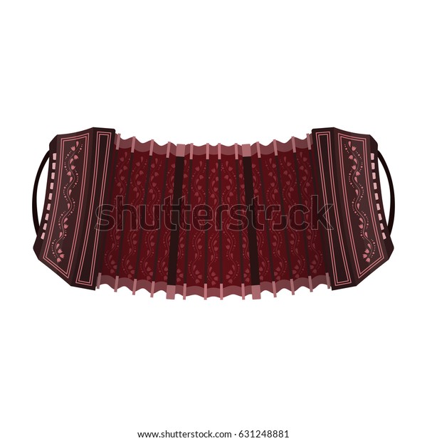 Cartoon Bandoneon Patterns Vector Illustration Stock Vector (Royalty ...