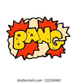 Cartoon Bang Symbol Stock Vector (Royalty Free) 112534343 | Shutterstock
