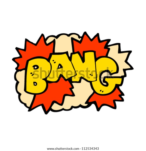 Cartoon Bang Symbol Stock Vector (Royalty Free) 112534343 | Shutterstock