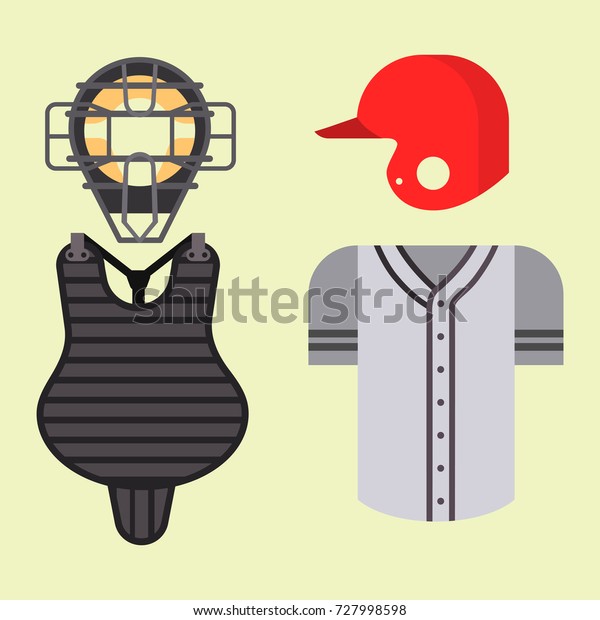 Cartoon Baseball Uniform Player Batting Vector Stock Vector (Royalty ...
