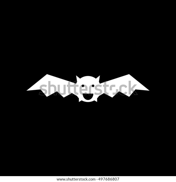 Cartoon Bat Icon Stock Vector (Royalty Free) 497686807 | Shutterstock