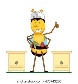 246 Bees Builders Images, Stock Photos & Vectors | Shutterstock