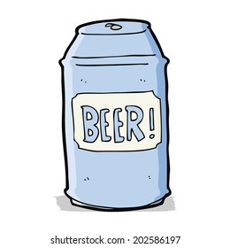 Cartoon Beer Can Stock Vector (Royalty Free) 172909232 | Shutterstock