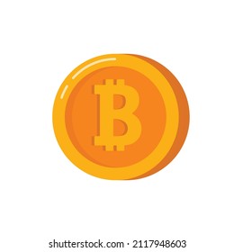 Cartoon Bitcoin Images Simple Style Stock Vector (Royalty Free ...