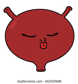 Cartoon Bladder Stock Vector (Royalty Free) 729864904 | Shutterstock