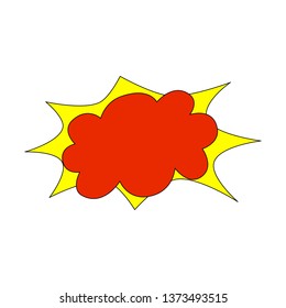 Cartoon Blast Vector Pop Art Element: เวกเตอร์สต็อก (ปลอดค่าลิขสิทธิ์ ...