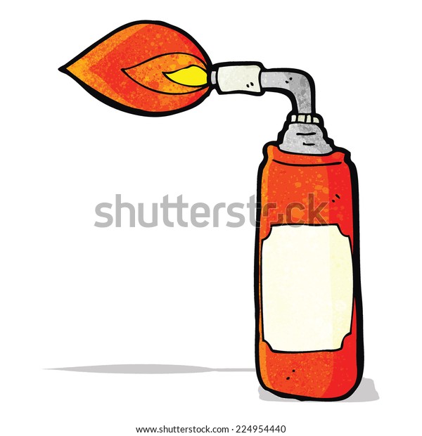 Cartoon Blow Torch Stock Vector (Royalty Free) 224954440 | Shutterstock