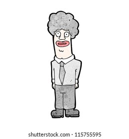 Sketch Mans Face Hand Drawing Funny Stock Vector (Royalty Free) 1609029544