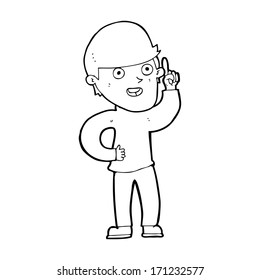 Cartoon Boy Idea Stock Vector (Royalty Free) 171232577 | Shutterstock