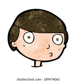 Cartoon Boy Staring Stock Vector (Royalty Free) 189474065