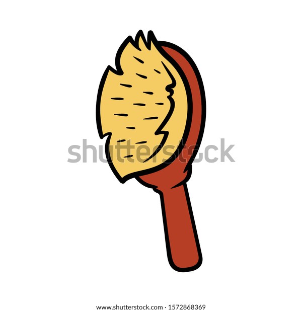 Cartoon Brush Comb Cartoon Illustration Stock Vector (Royalty Free ...