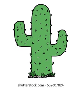 cactus de dibujos animados: vector de stock (libre de regalías ...