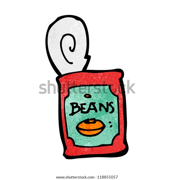 Cartoon Can Beans Stock Vector (Royalty Free) 118855057 | Shutterstock