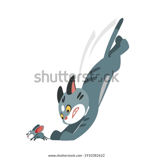 1,145 Catching Mouse Stock Vectors, Images & Vector Art | Shutterstock