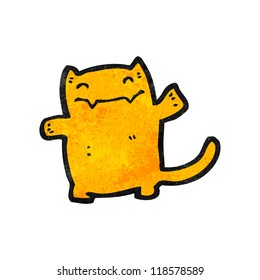 Cartoon Cat Waving Stock Vector (Royalty Free) 118578589 | Shutterstock