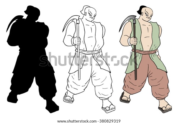 Cartoon Character Draw Stock Vector (Royalty Free) 380829319 | Shutterstock
