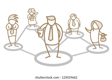 136,018 Networking People Cartoon Images, Stock Photos & Vectors ...
