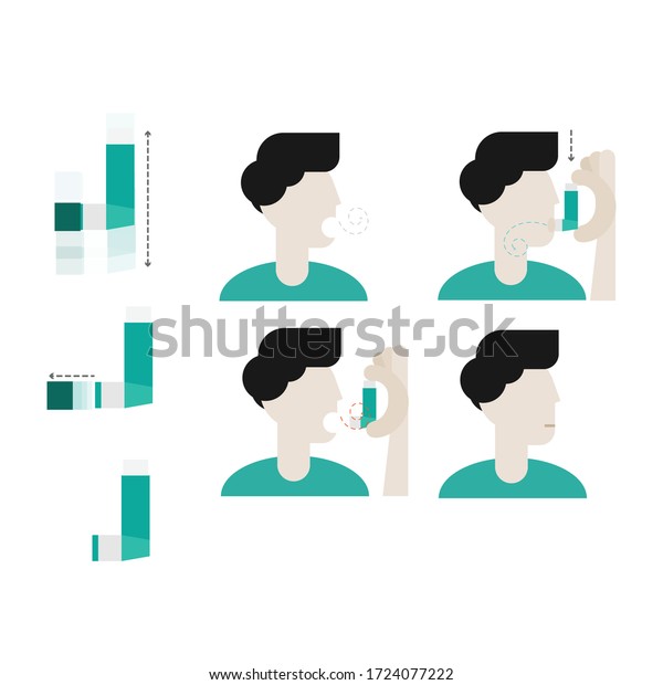 Cartoon Characters Showing Instructions Principle Using Stock Vector ...