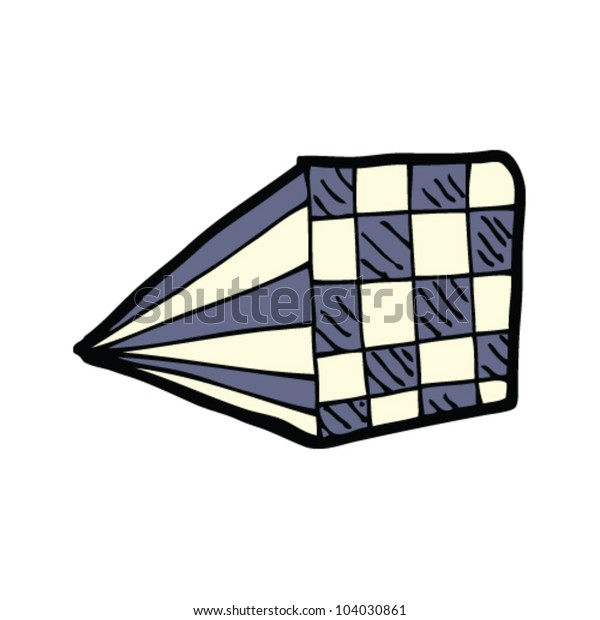 Cartoon Checker Board Design Doodle Stock Vector (Royalty Free ...