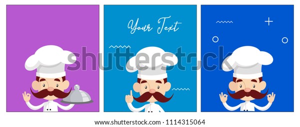 Cartoon Chef Comic Strip Short Flat Stock Vector (Royalty Free ...