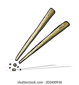 Cartoon Chopsticks Stock Vector (Royalty Free) 202600936 | Shutterstock
