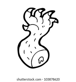 Cartoon Claw Stock Vector (Royalty Free) 103878620 | Shutterstock