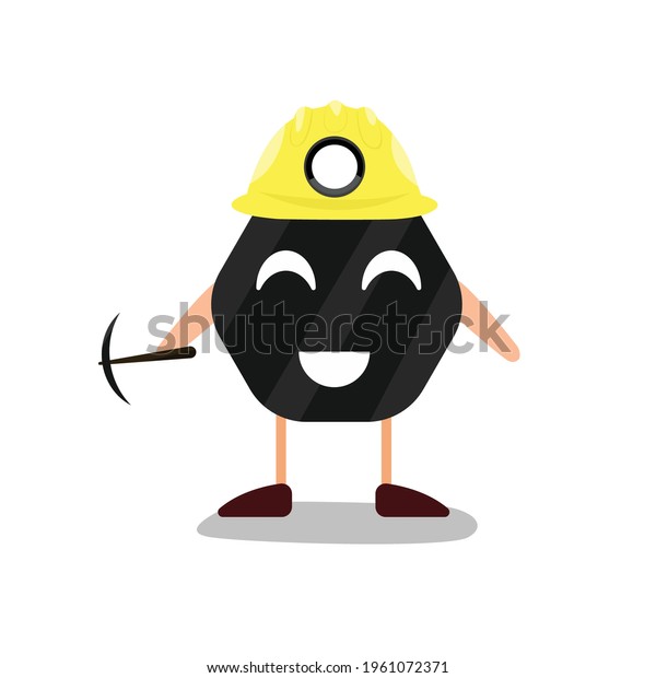 Cartoon Coal Miners Icon Vector Mascot: เวกเตอร์สต็อก (ปลอดค่าลิขสิทธิ์ ...