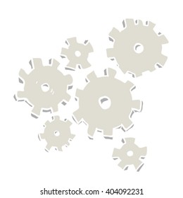 Cartoon Cogs Gears Illustration Stock Vector (Royalty Free) 404092231 ...