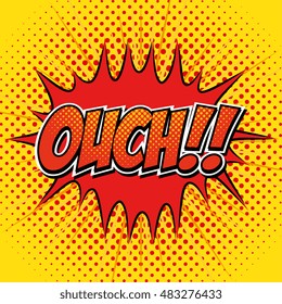 Cartoon Comic Text Pop Art Explosion Stock Vector (Royalty Free) 483276433